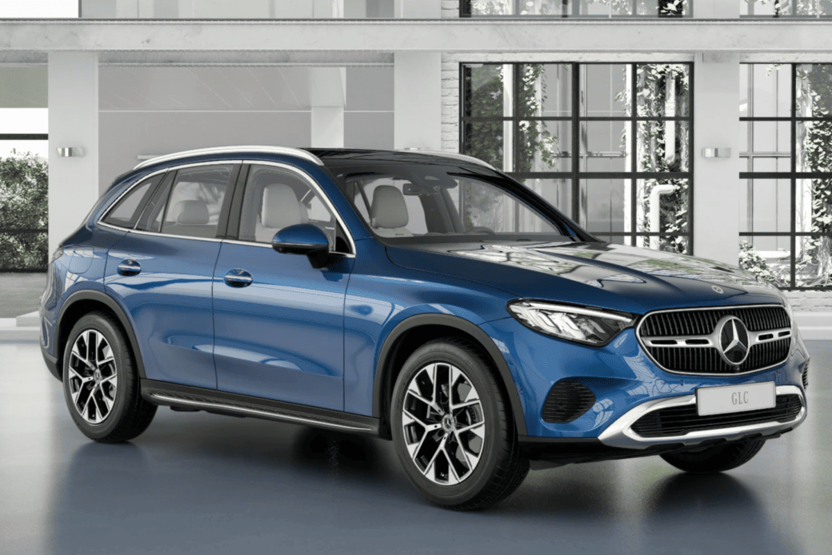 Mercedes-Benz GLC Spectral Blue – Check Spectral Blue Price & Images ...